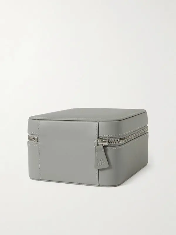 RAPPORT LONDON Hyde Park Zip-around Leather Watch Box