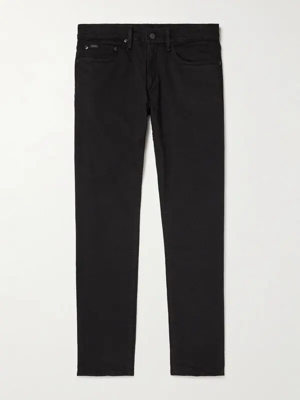 Polo Ralph Lauren Slim-fit Straight-leg Jeans - Black