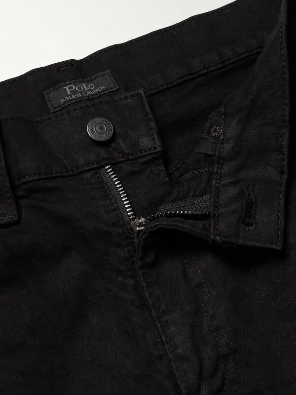 Polo Ralph Lauren Slim-fit Straight-leg Jeans - Black
