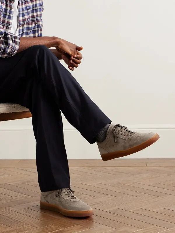 Officine Creative Asset 001 Suede Sneakers - Gray