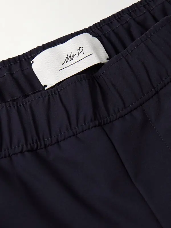 Mr P. Straight-leg Shell Tennis Shorts