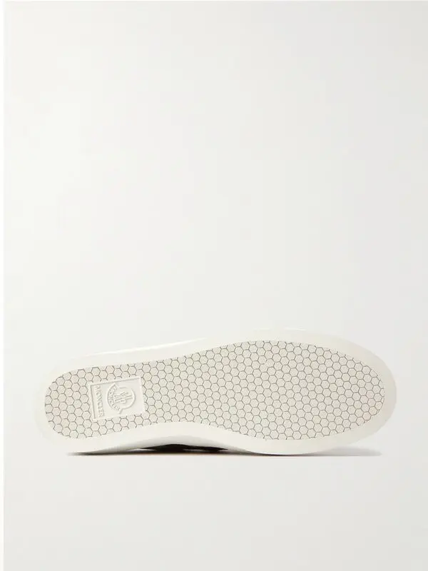 Moncler Monaco 2 Suede Sneakers