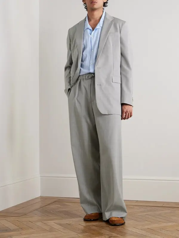 Loewe Wool Blazer - Gray
