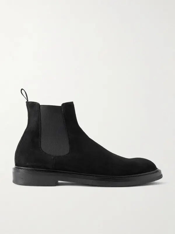 Officine Creative Dude Flexi 003 Suede Chelsea Boots