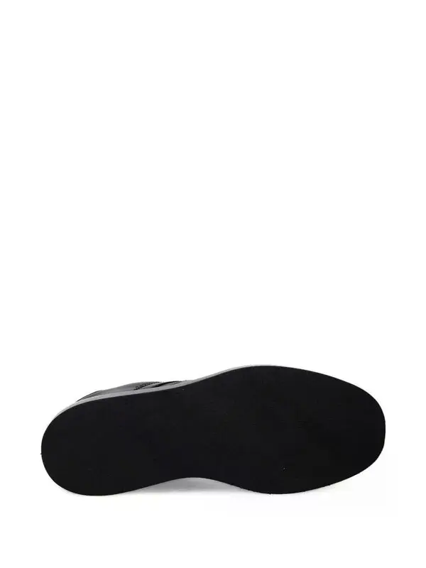 Adidas Gazelle Three-stripes Platform Sneakers - Black