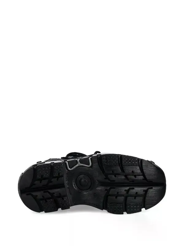 NEW ROCK Lace-up Stud-detailed Sneakers