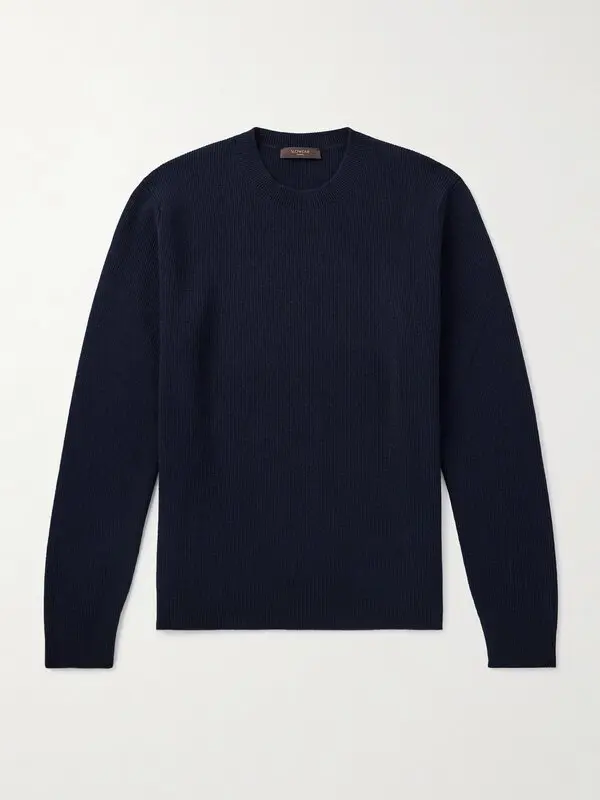SLOWEAR Ribbed Wool Sweater