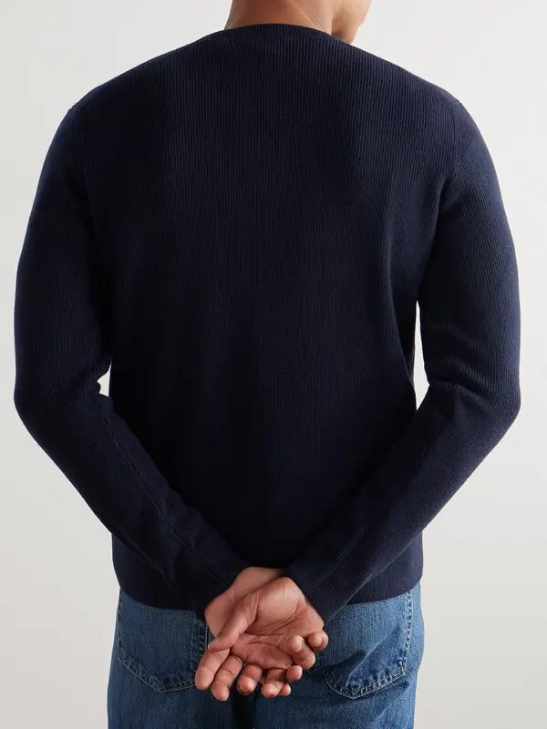SLOWEAR Ribbed Wool Sweater