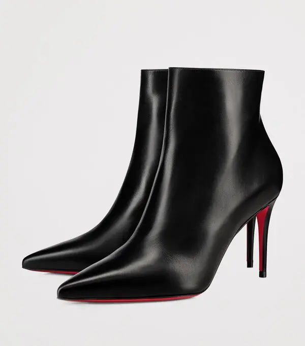 CHRISTIAN LOUBOUTIN So Kate 85 Leather Ankle Boots