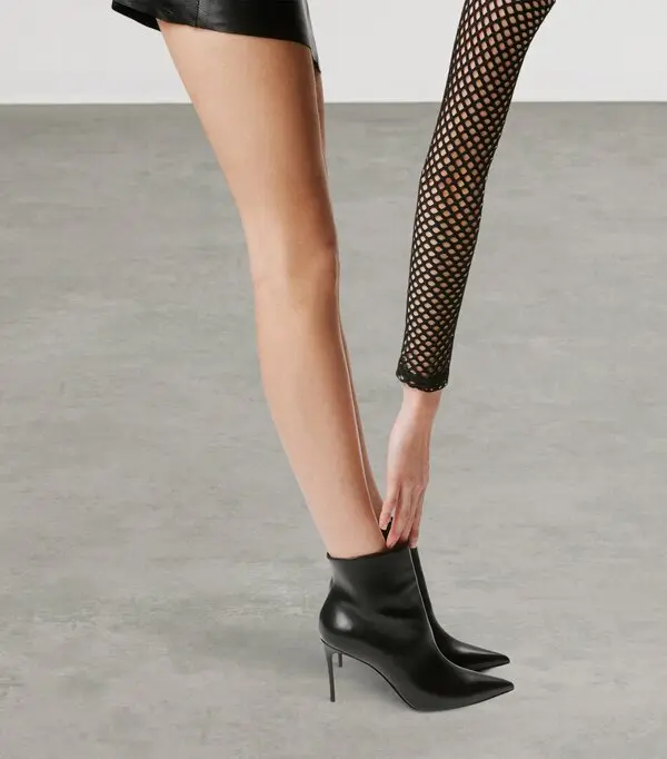 CHRISTIAN LOUBOUTIN So Kate 85 Leather Ankle Boots