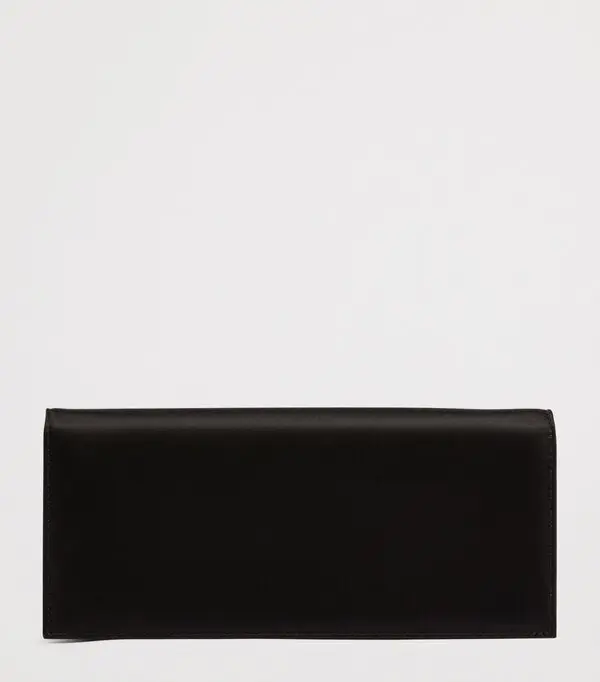 MALONE SOULIERS Satin Vivien Evening Clutch Bag - Black