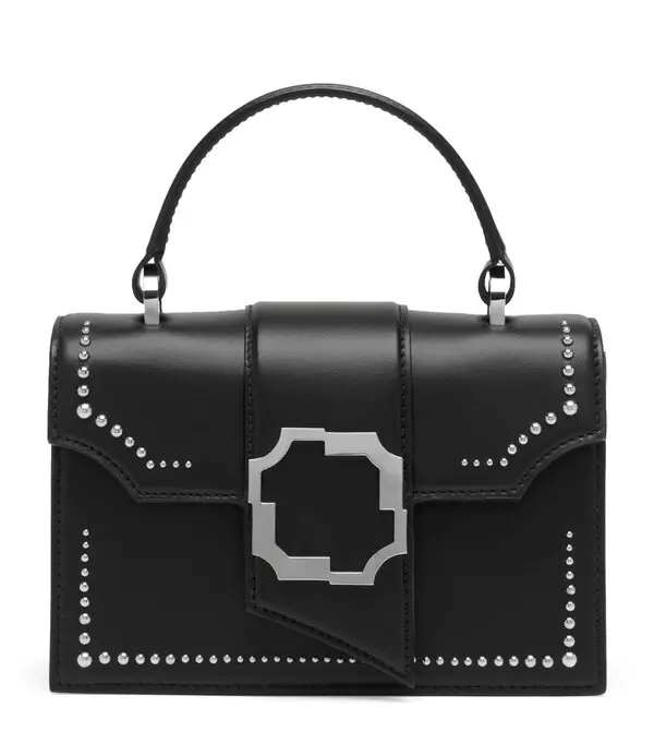 MALONE SOULIERS Mini Leather Audrey Top Handle Bag