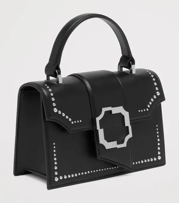 MALONE SOULIERS Mini Leather Audrey Top Handle Bag
