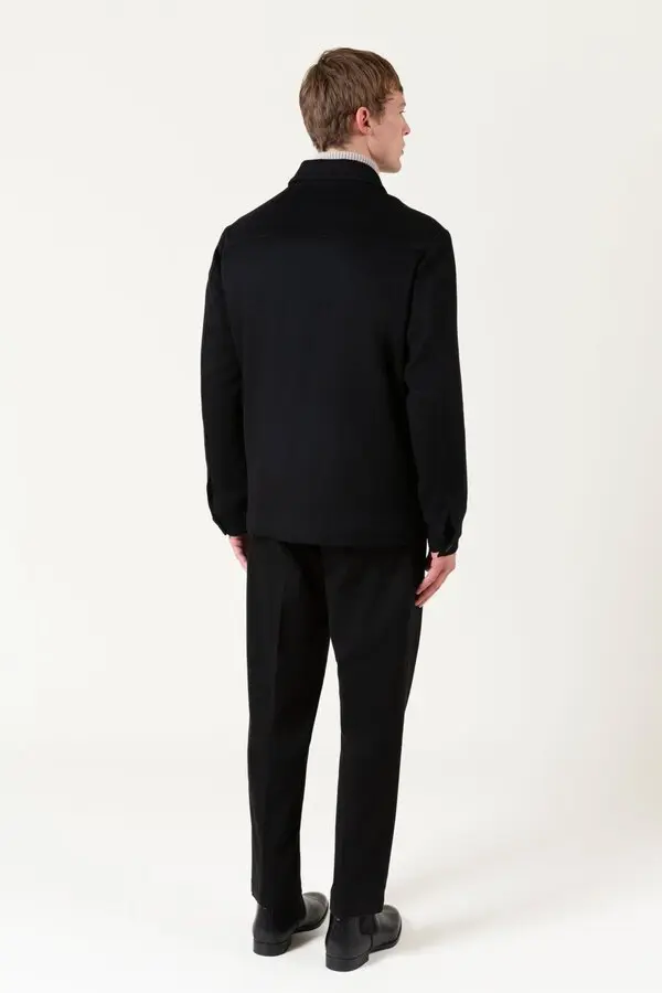 AUTORE Overshirt Borg Wool Jacket