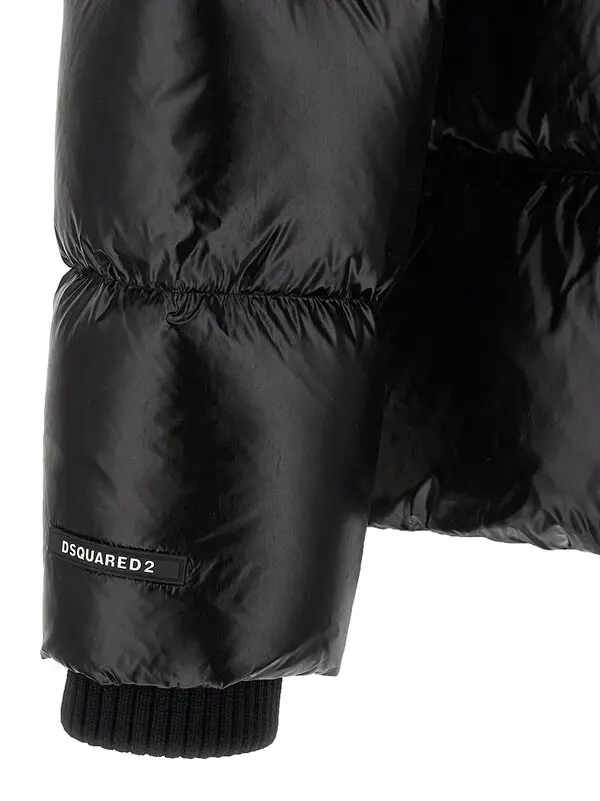 Dsquared2 3d Down Jacket - Black