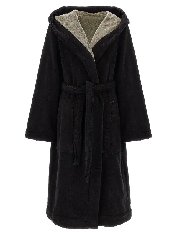 Rick Owens Beach Robe' Bathrobe - Black