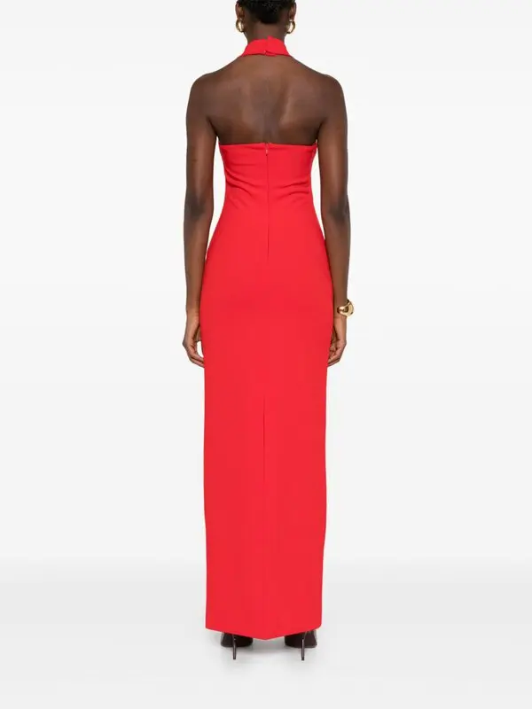 Solace London Ilona Maxi Dress - Red