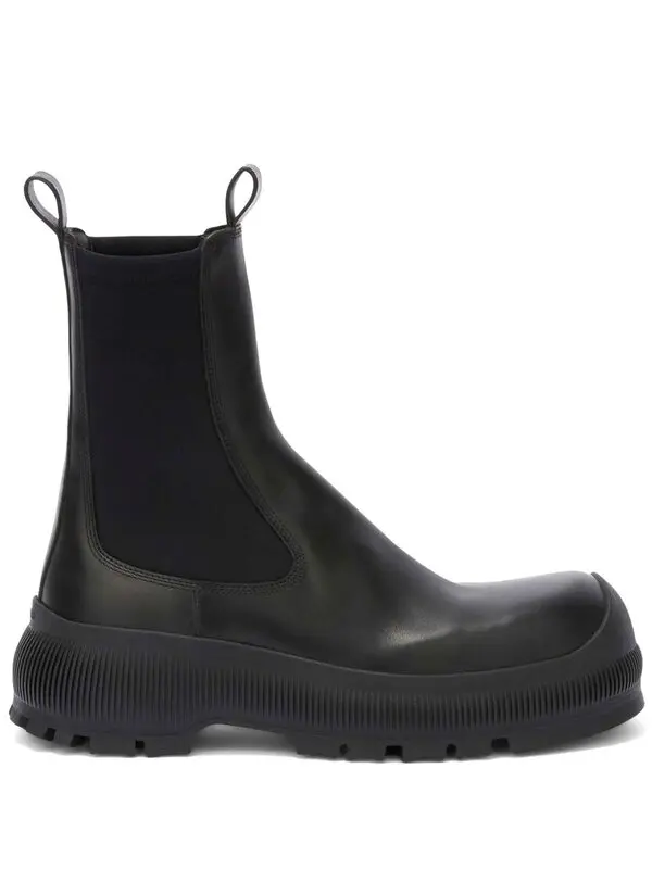 JIL SANDER Leather Chelsea Boots