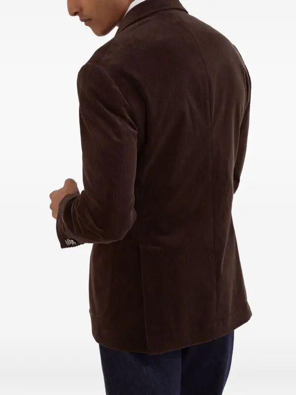 Brunello Cucinelli Cotton Double Breasted Jacket