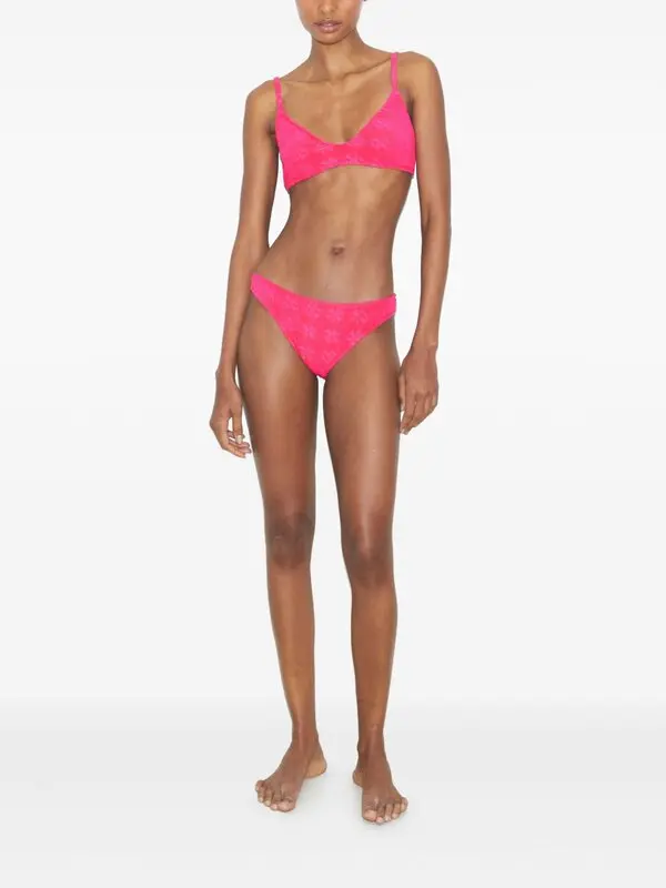 Tory Burch Terry Bikini Bottom - Fuchsia