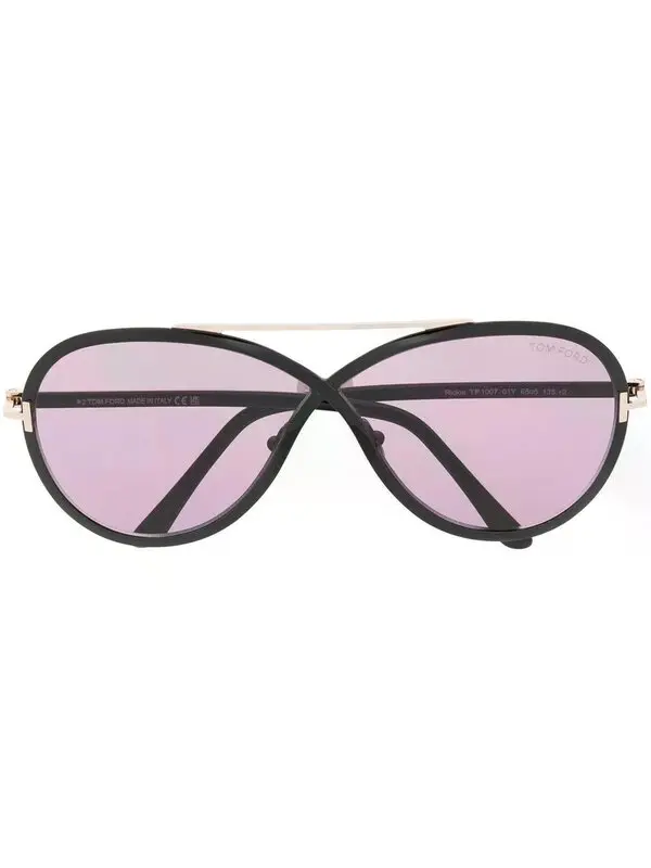 TOM FORD Top-bar Sunglasses - Black