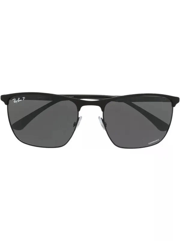 Ray-ban Chrominance Square-frame Sunglasses - Black