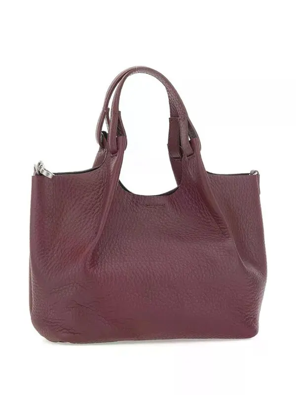 GIANNI CHIARINI Leather Tote Bag - Red