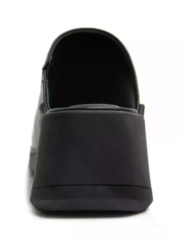 MIISTA Block-heel Open-toe Slides