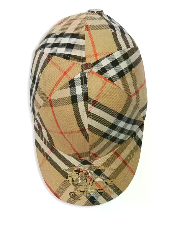 Burberry Check Pattern Baseball Cap