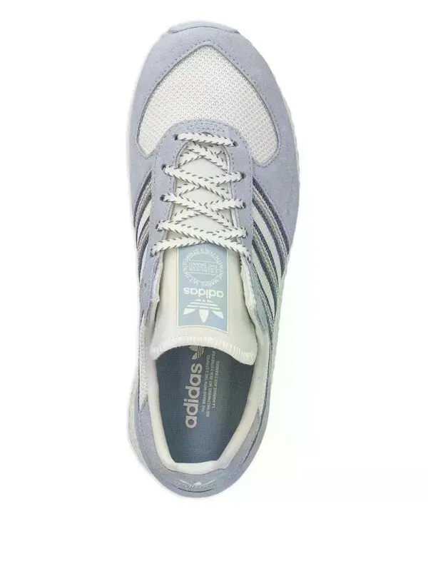 Adidas Striped-details Sneakers - Blue