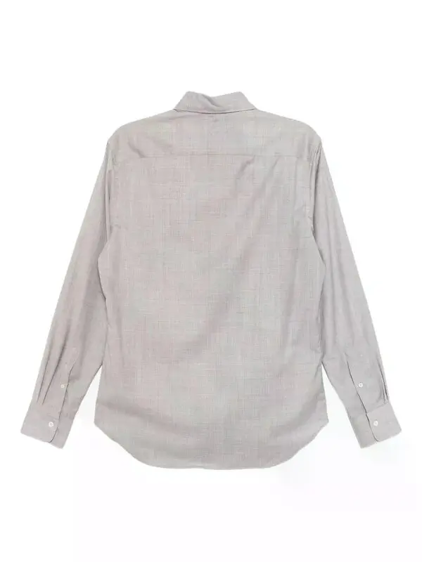 Canali Oxford Wool Shirt