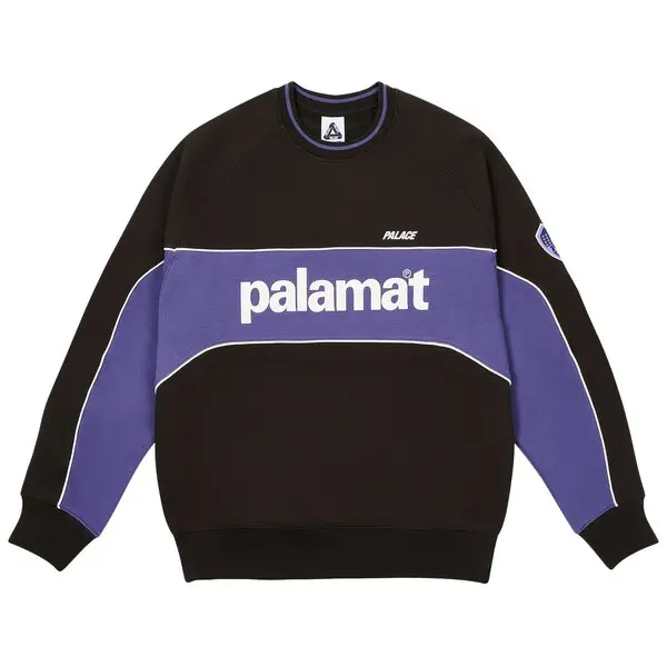 PALACE Palamat Crewneck - Black