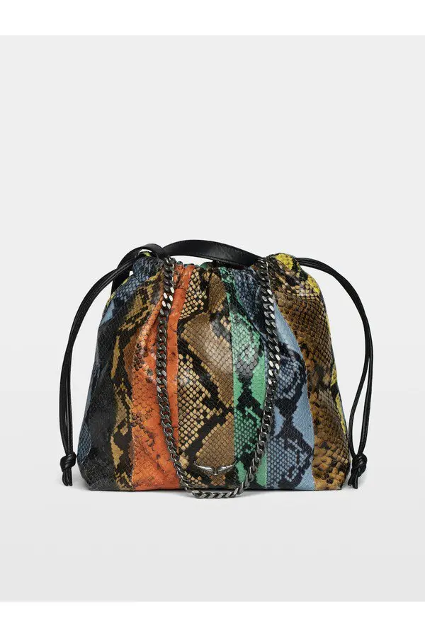 Zadig&Voltaire Rock Today Wild Patchwork Clutch