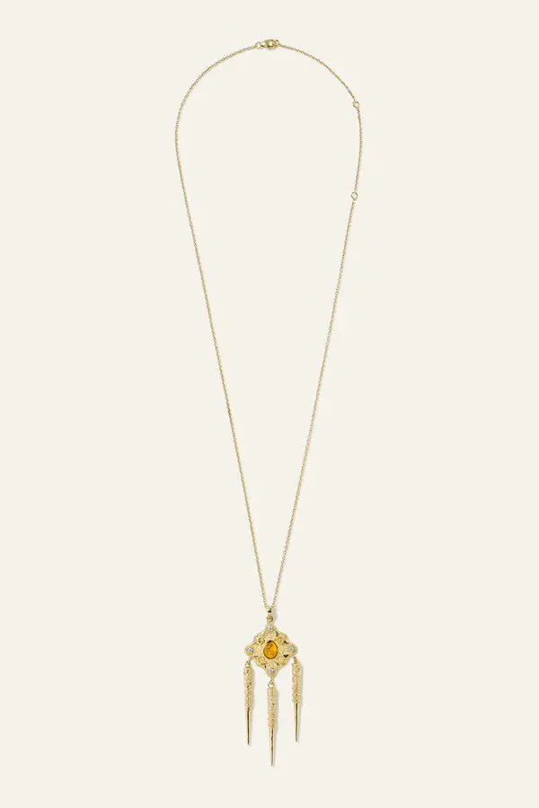 Ba&sh Noor Pendant Necklace - Gold