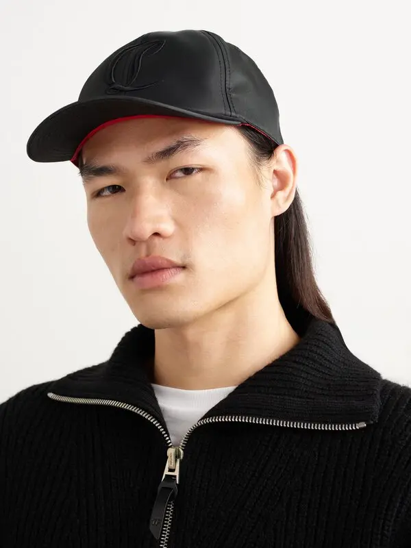 CHRISTIAN LOUBOUTIN Mooncrest Logo Baseball Cap