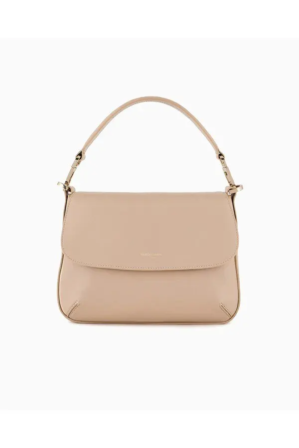 Giorgio Armani Medium La Prima Soft Bag - Beige