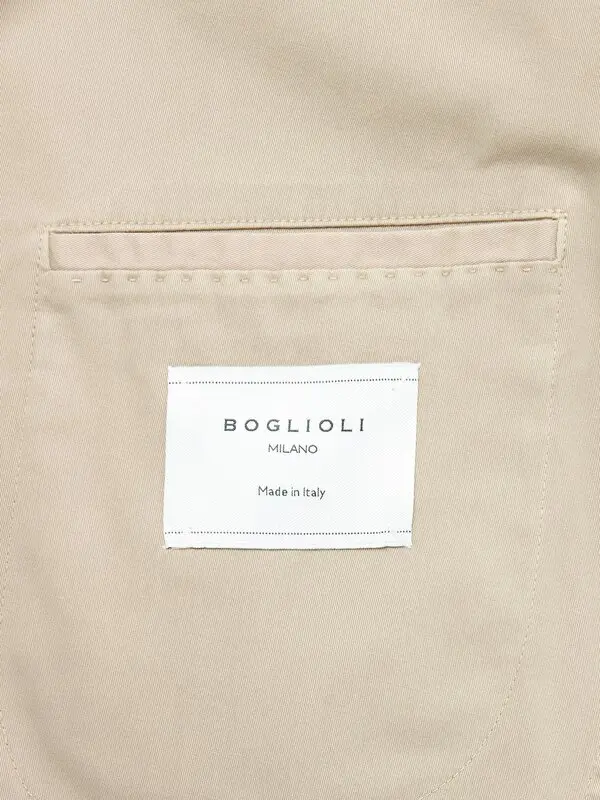 Boglioli Cotton-blend Twill Suit Jacket