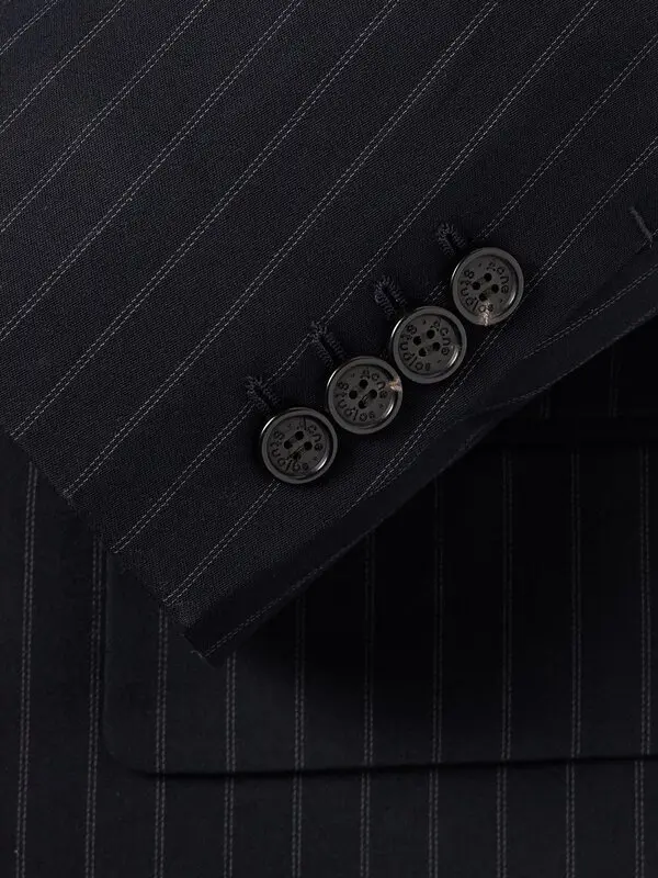 Acne Studios Jotam Oversized Pinstriped Twill Blazer