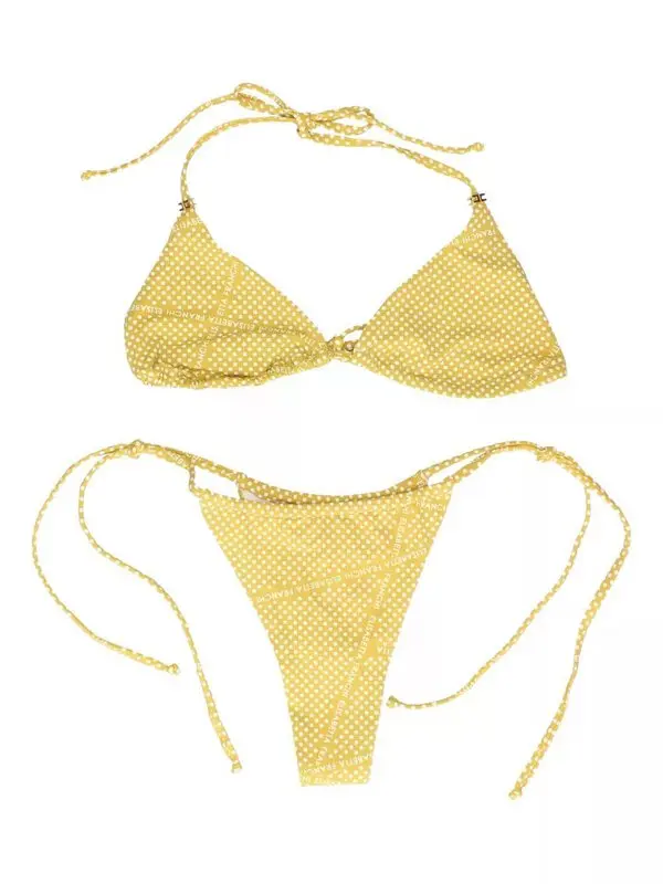 Elisabetta Franchi Polka-dot Two-piece Bikini - Yellow