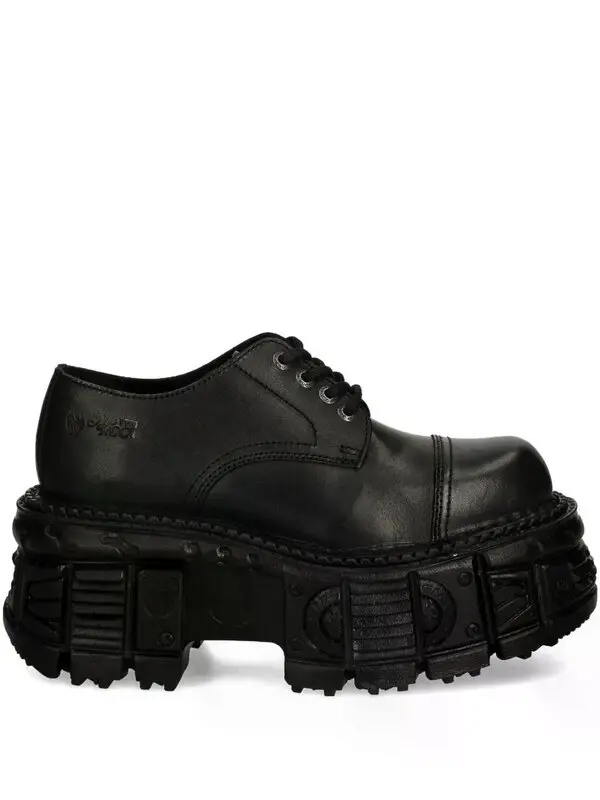 NEW ROCK 60mm Lace-up Platform Shoes