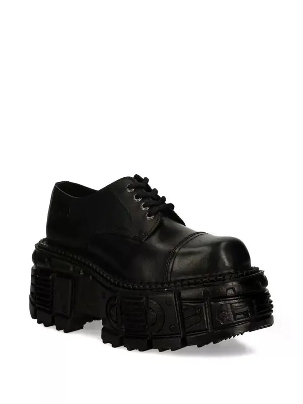NEW ROCK 60mm Lace-up Platform Shoes