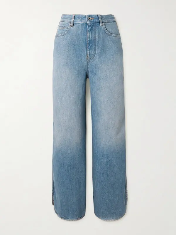 Loewe High-rise Wide-leg Jeans