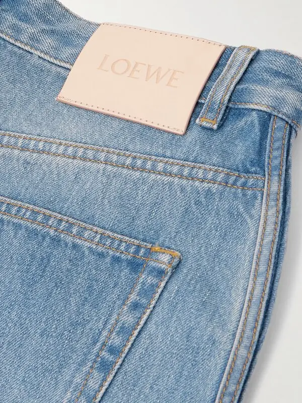 Loewe High-rise Wide-leg Jeans