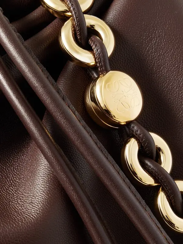 Loewe Flamenco Large Leather Shoulder Bag