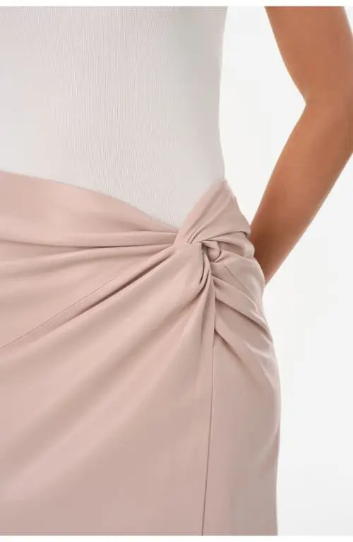 LAMARQUE Faux Leather Maxi Skirt
