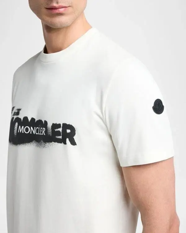 Moncler Apos;s Graffiti Logo Graphic T-shirt
