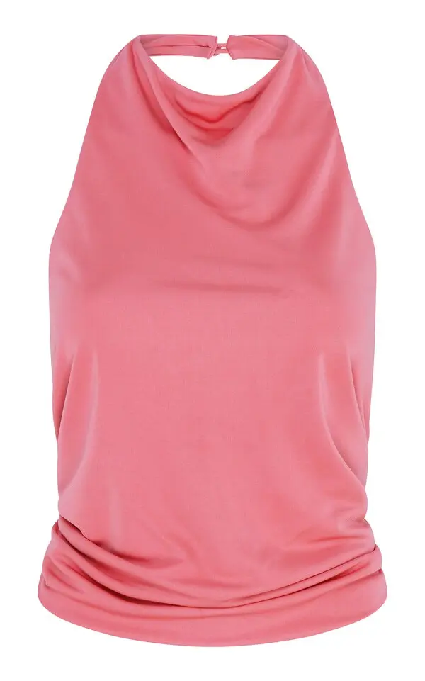 Paris Georgia Arlo Ruched Knit Top - Pink