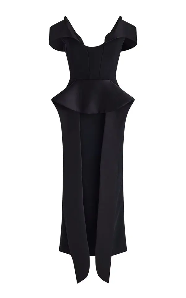 Maticevski Barrier Peplum Dress