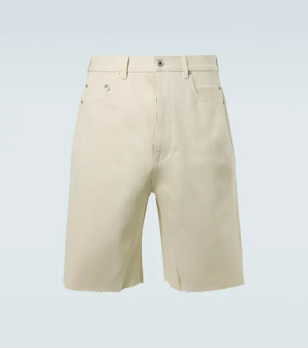 Rick Owens Denim Shorts