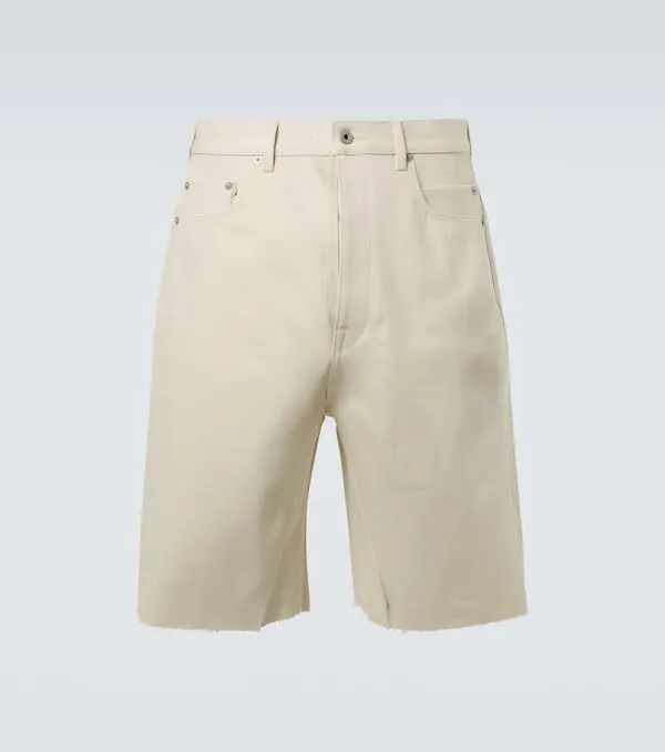Rick Owens Denim Shorts - Neutrals